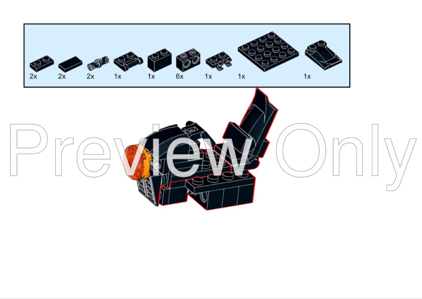 LEGO MOC Ghost Rider Hell Cycle by JPTREVORRILEY | Rebrickable - Build ...