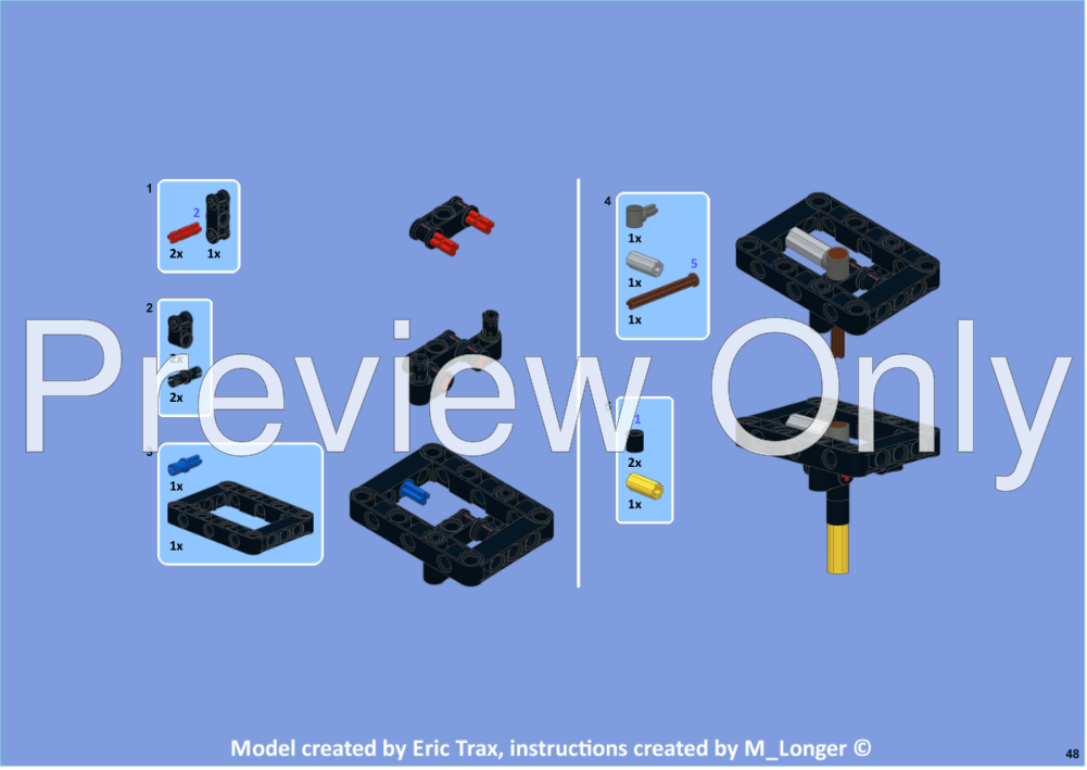 LEGO MOC 42114 Mining Dump Truck by M_longer | Rebrickable - Build with ...