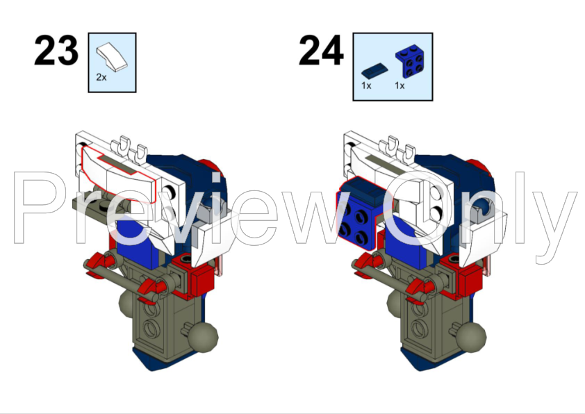 LEGO MOC Captain America Mech by christio01 | Rebrickable - Build with LEGO