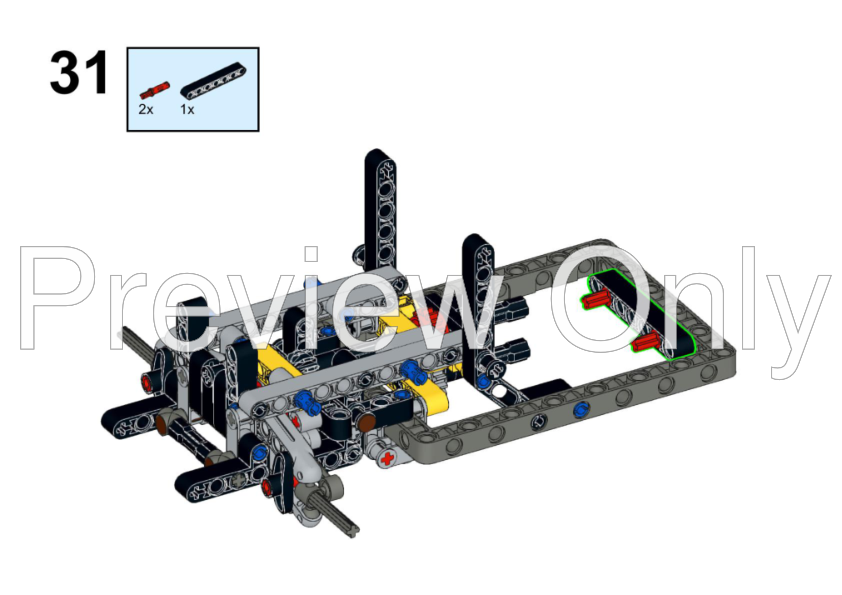 LEGO MOC 42111 C model - Dodge Brothers Coupe / Roadster / Hot Rod by ...