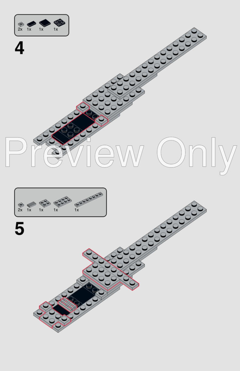 LEGO MOC Drexl-Class Starfighter by thomin | Rebrickable - Build with LEGO