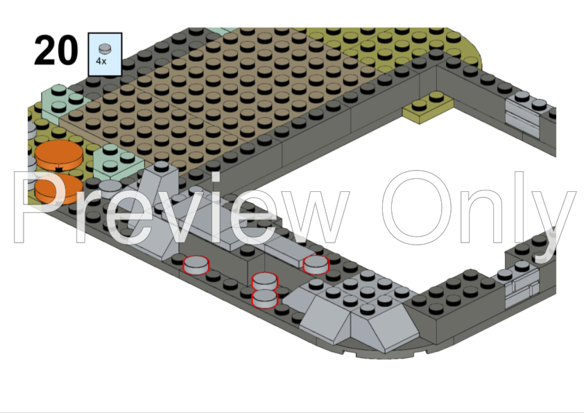 LEGO MOC MEDIEVAL WATERMILL by Baylon0613 | Rebrickable - Build with LEGO