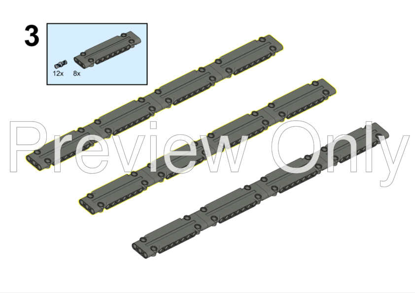 LEGO MOC Adjustable laptop/book stand by HighKing | Rebrickable - Build ...