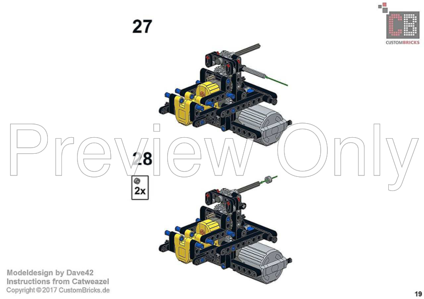 LEGO MOC-7790 42043 SLT - Merca Truck by CustomBricks.de | Rebrickable ...