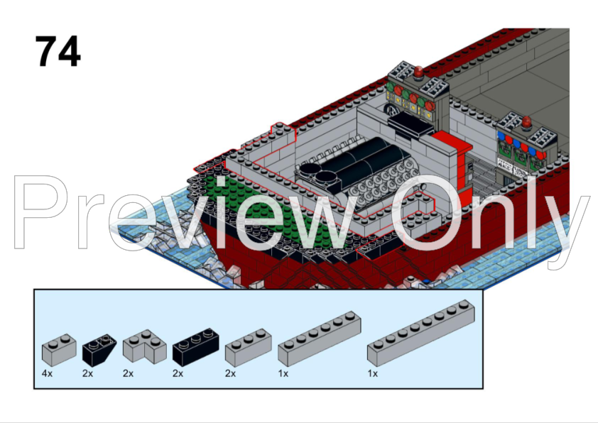 LEGO MOC Oil Tanker by Kilo-Whiskey | Rebrickable - Build with LEGO