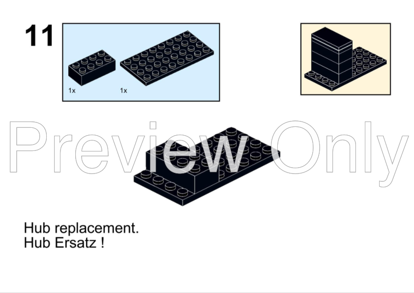 LEGO MOC German TEE Express Train by Mario´s Klemmbaustein Eisenbahn ...