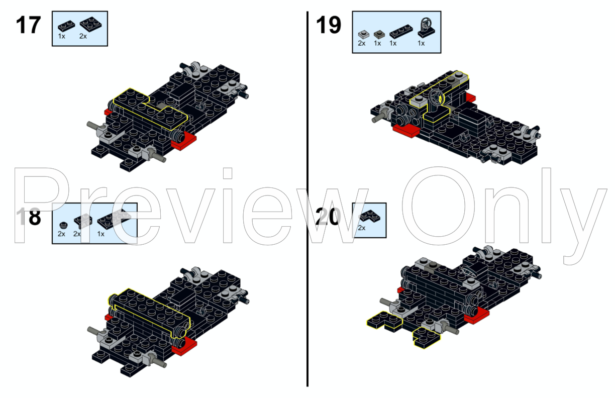 LEGO MOC BMW X3 M40i - Red by prototyp | Rebrickable - Build with LEGO
