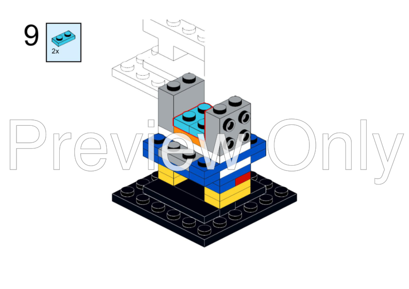 LEGO MOC All Might - My Hero Academia BrickHeadz by NinjaChips20 ...