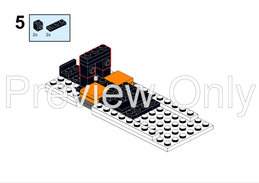 Lego Moc First Class Corail Passenger Waggon Series B From The Sncf By