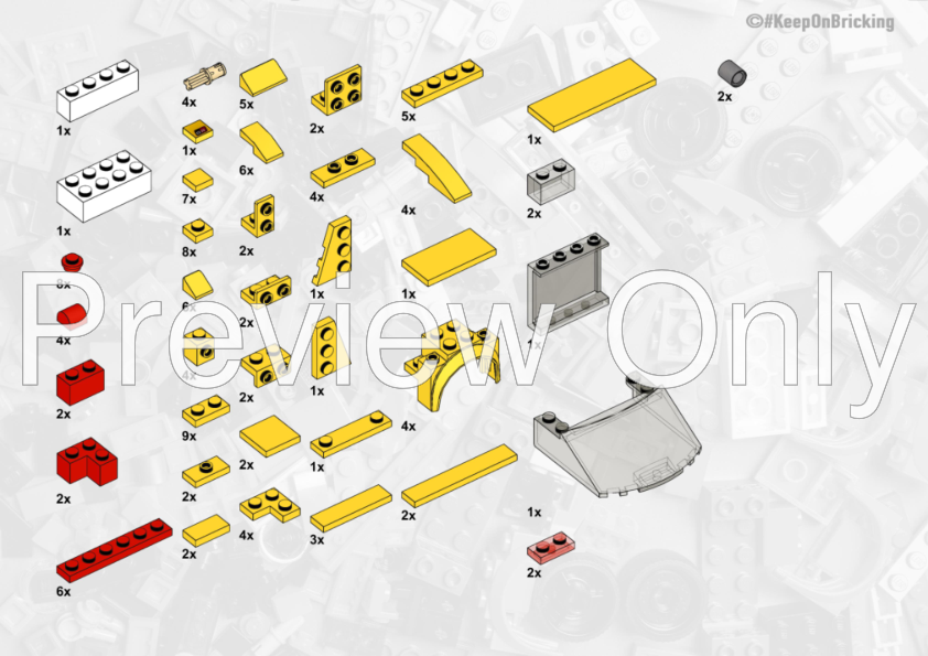 LEGO MOC 76901 Aussie ute by Keep On Bricking | Rebrickable - Build ...