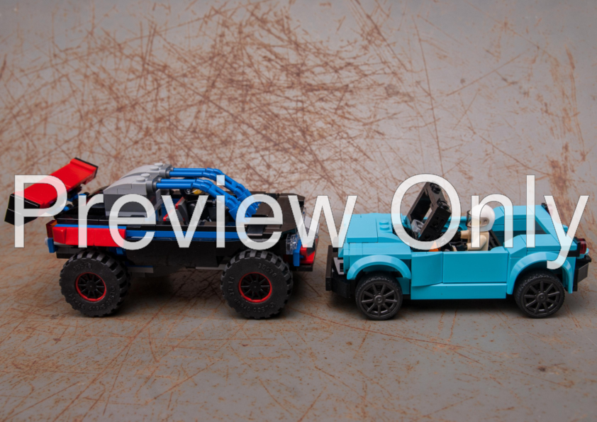 Lego Moc 76905 Baja Buggy By Keep On Bricking Rebrickable Build