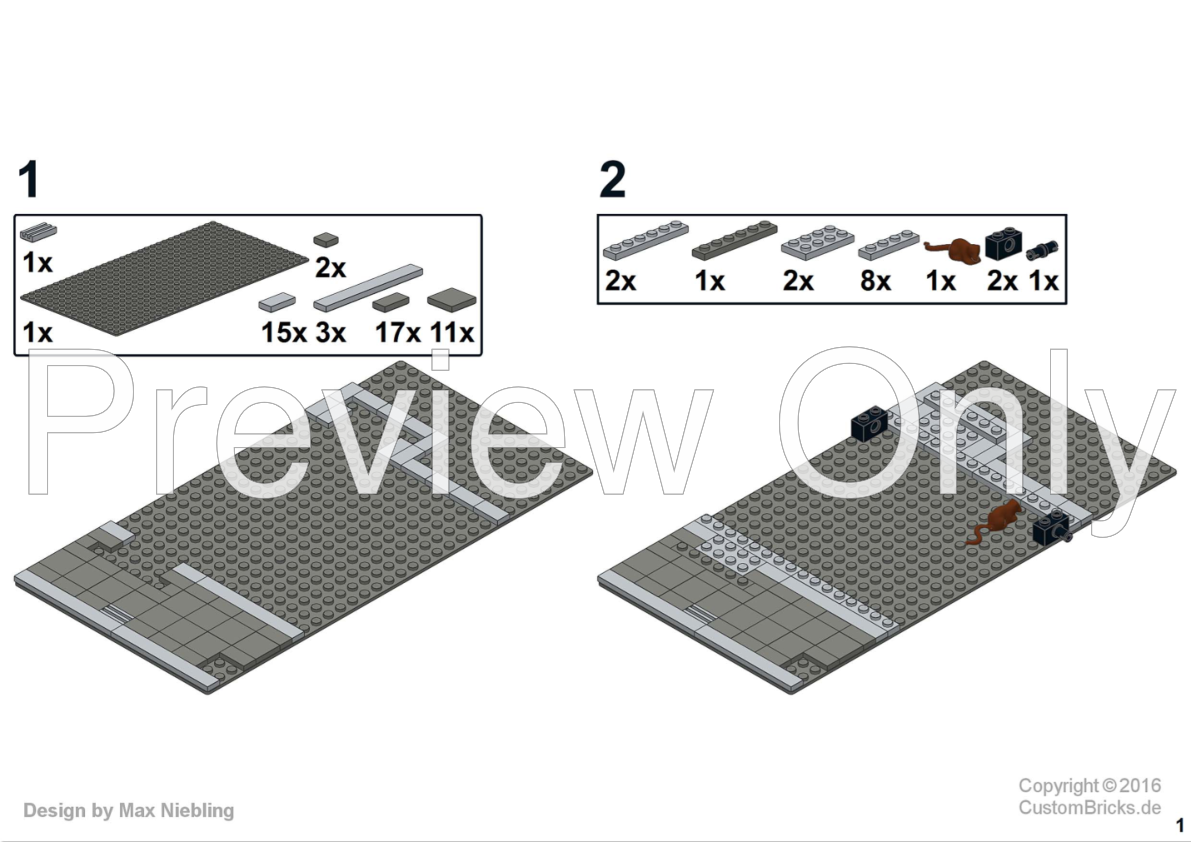 LEGO MOC Custom Modular Building - House New York by CustomBricks.de ...