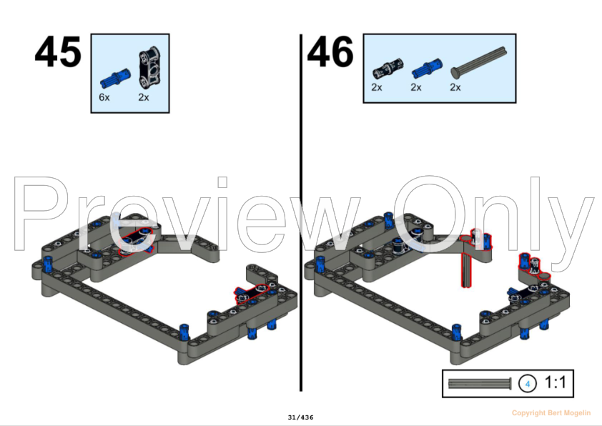 LEGO MOC Bridge Bucketwheel Reclaimer by BertusM | Rebrickable - Build ...