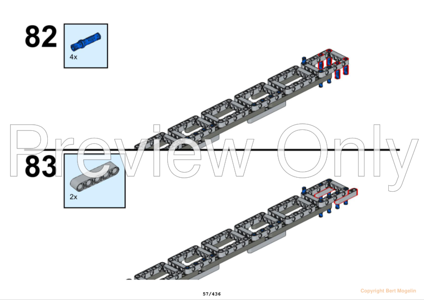 LEGO MOC Bridge Bucketwheel Reclaimer by BertusM | Rebrickable - Build ...