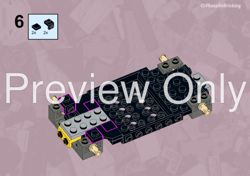 LEGO MOC 76901 Dirty Honey by Keep On Bricking | Rebrickable - Build ...