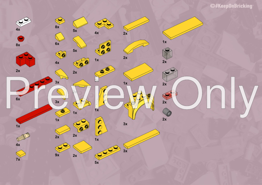 LEGO MOC 76901 Dirty Honey by Keep On Bricking | Rebrickable - Build ...