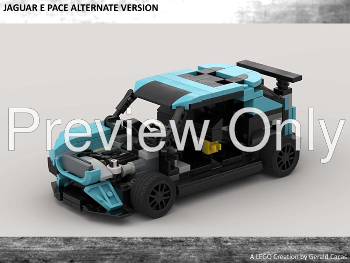 LEGO MOC Jaguar I-Pace alternate build version by geraldcacas ...
