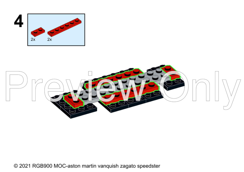 LEGO MOC aston martin vanquish zagato speedster by RGB900 | Rebrickable ...