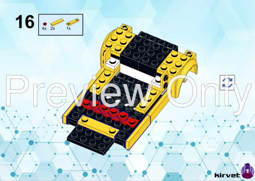 LEGO MOC 76901 Sport Pickup by Kirvet | Rebrickable - Build with LEGO