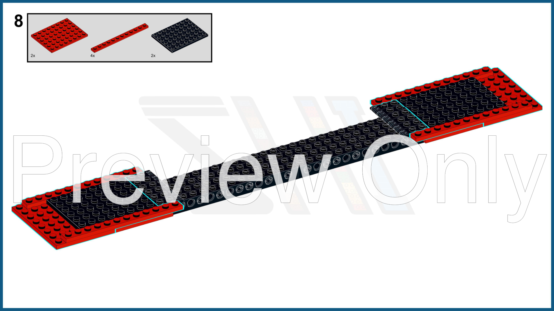 LEGO MOC Autotransportwagen DDm 915 rot by Germanrailwaybuilder ...