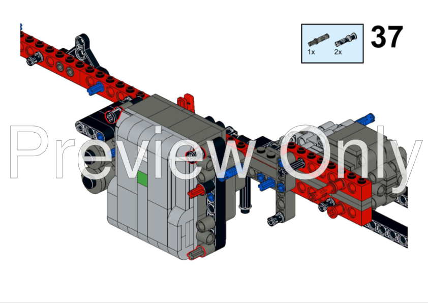 LEGO MOC-80123 Scania p510 6x4 by EbicLegoCreations | Rebrickable ...