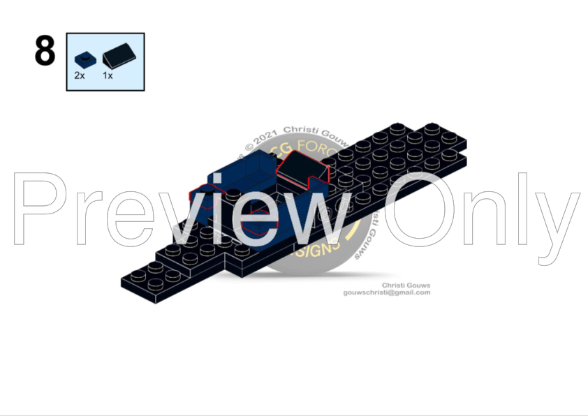 LEGO MOC F1 Red Bull Racing RB7 by CGForceDesigns | Rebrickable - Build ...