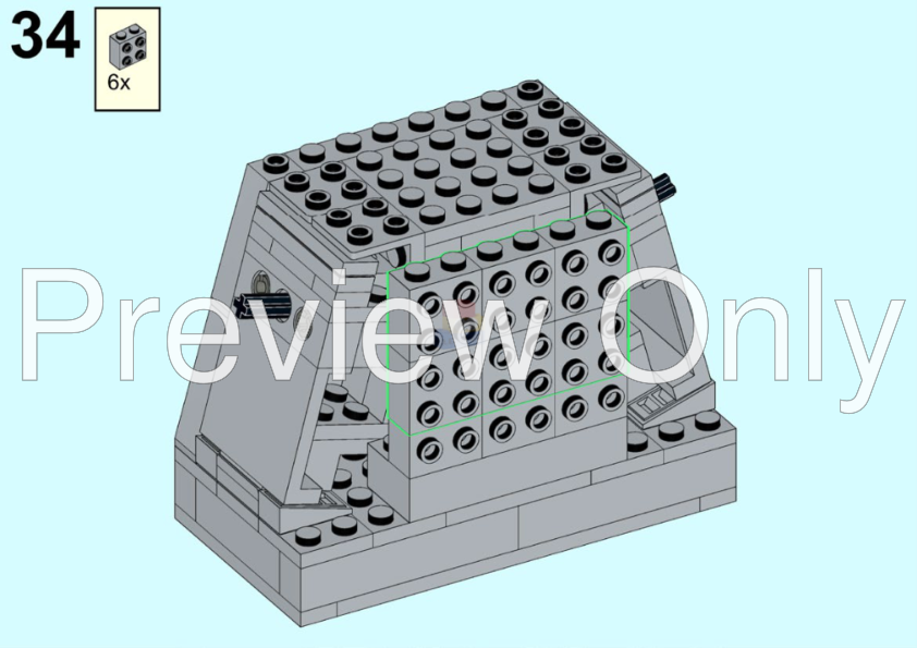 LEGO MOC Up-Scaled Clockwork Robot by brickfolk | Rebrickable - Build ...