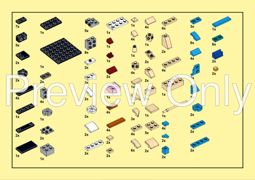 LEGO MOC Vivi Ornitier (FFIX) Brickheadz by DrBrickheadz | Rebrickable ...