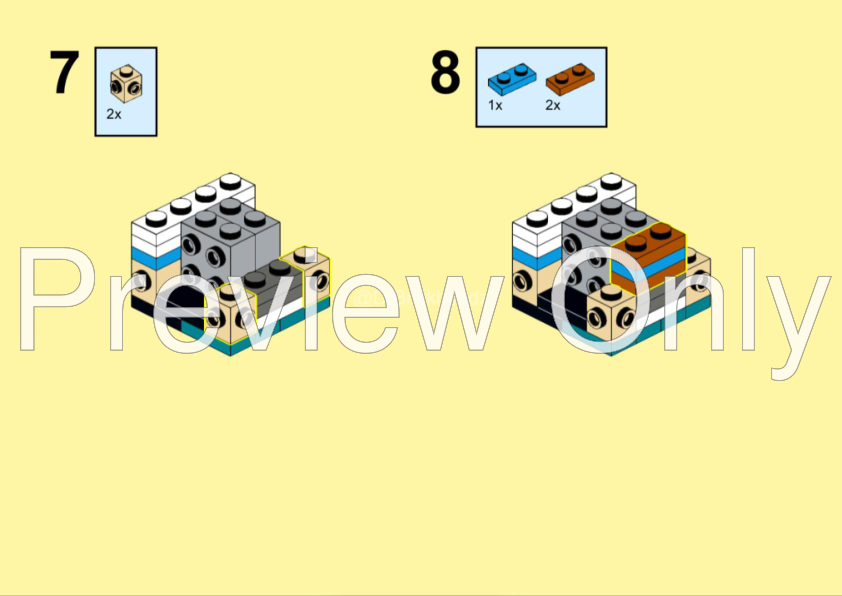 LEGO MOC Vivi Ornitier (FFIX) Brickheadz by DrBrickheadz | Rebrickable ...