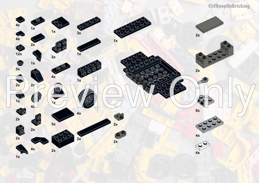 LEGO MOC 76901 VAN by Keep On Bricking | Rebrickable - Build with LEGO