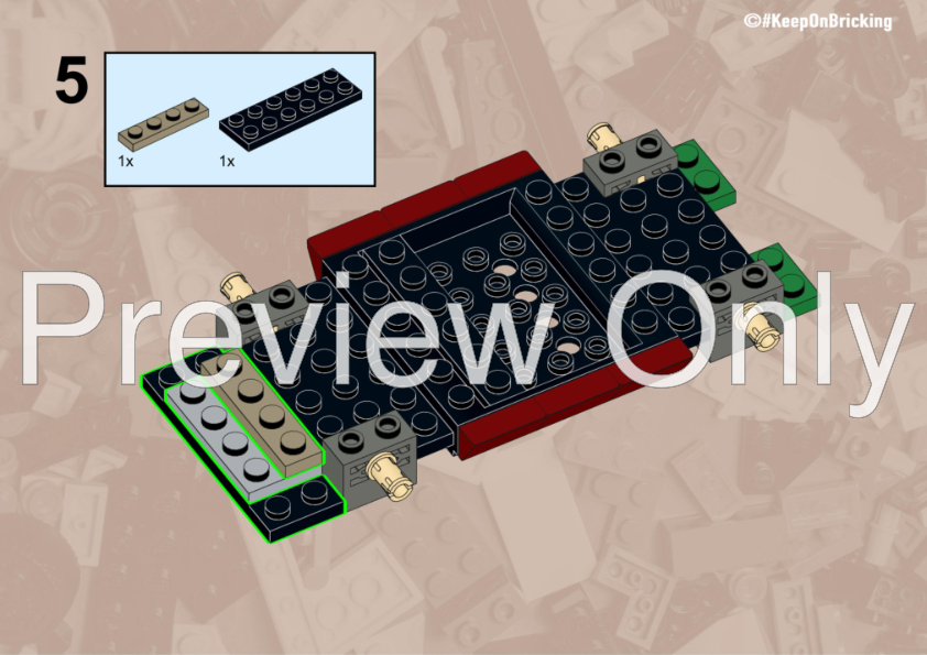 LEGO MOC 76903 Minivan by Keep On Bricking | Rebrickable - Build with LEGO