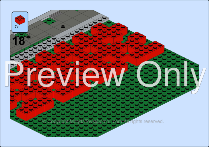 LEGO MOC Modular Torii Gate T1 by Magdatoys | Rebrickable - Build with LEGO