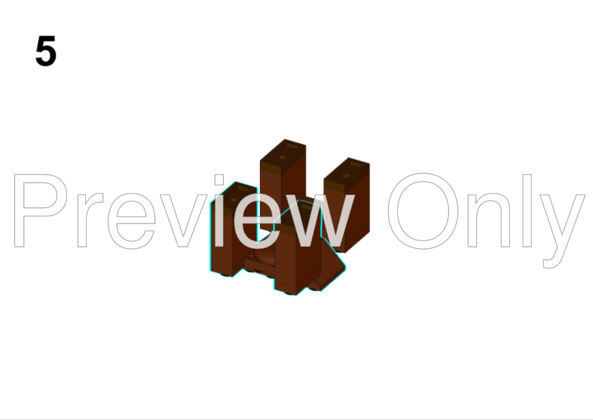 LEGO MOC Moose Brickheadz by HylianHerald | Rebrickable - Build with LEGO