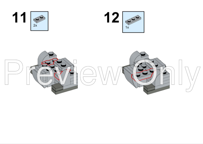 LEGO MOC Raccoon Brickheadz by HylianHerald | Rebrickable - Build with LEGO