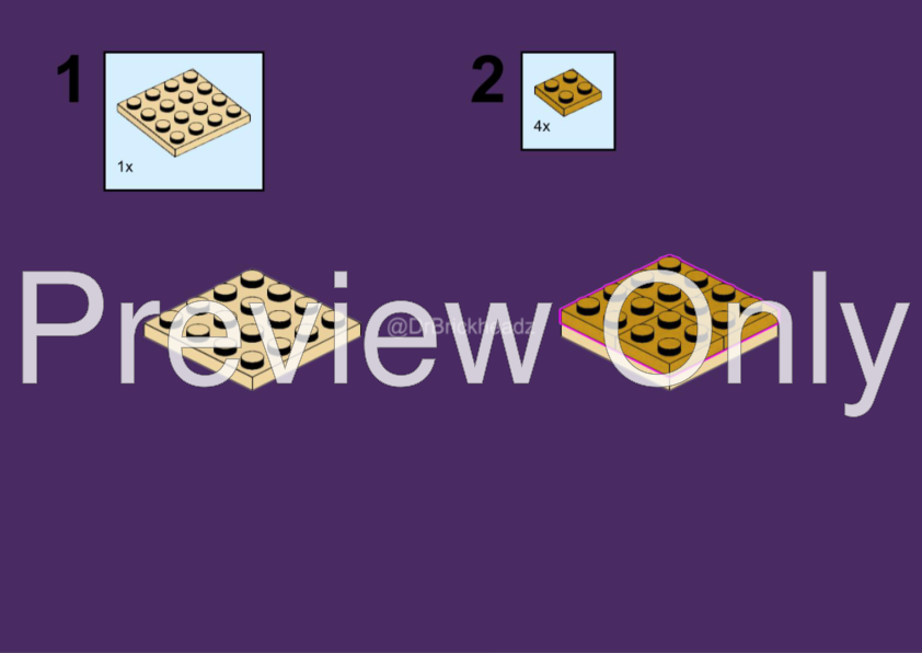 LEGO MOC Prince Ali Custom Brickheadz by DrBrickheadz | Rebrickable ...