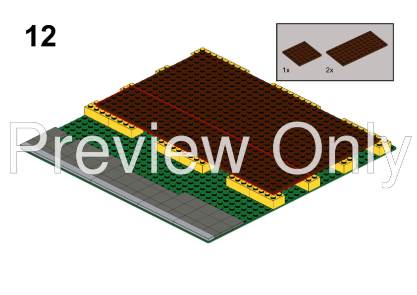 LEGO MOC City Football Field 32x32 by Brick.Mocman | Rebrickable ...