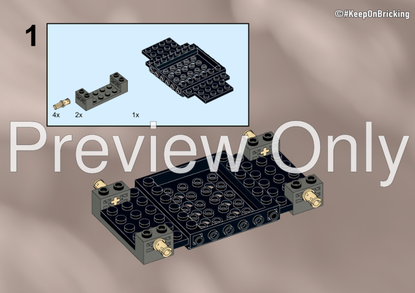Lego Moc 76905 Cyber Kitcar By Keep On Bricking Rebrickable Build