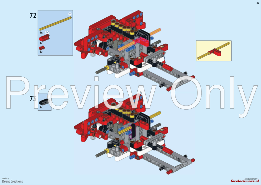 LEGO MOC ROTATOR TOW TRUCK - 42098 C MODEL by Dyens Creations ...