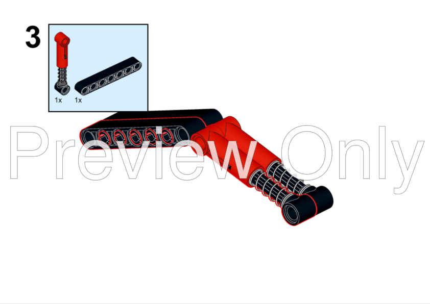 LEGO MOC Advanced Buffer Stop by DDesign | Rebrickable - Build with LEGO