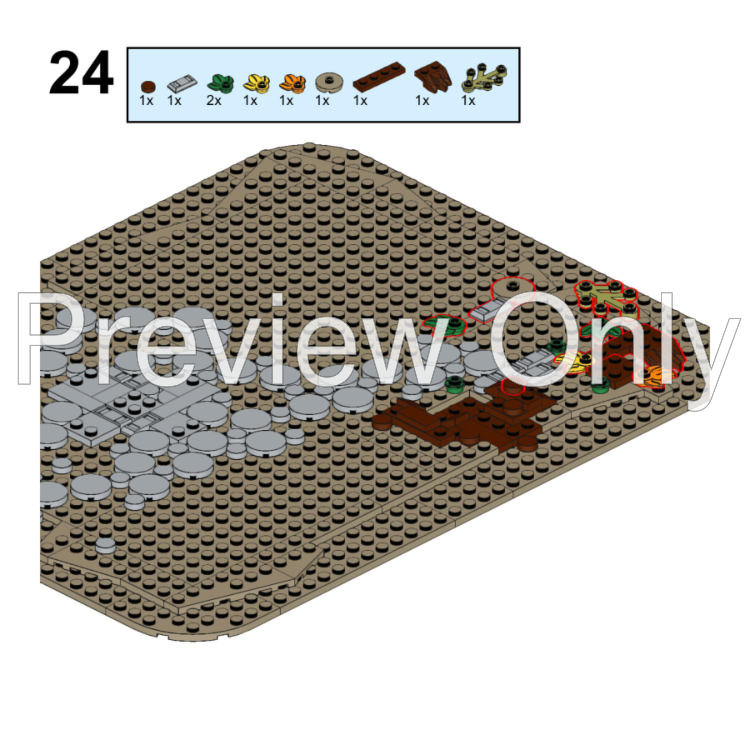 LEGO MOC Graveyard by peter.keith | Rebrickable - Build with LEGO