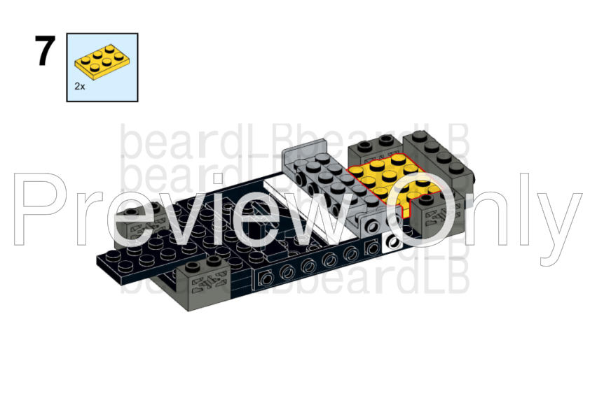 LEGO MOC Zenvo TSR-S white 8wide speed champions by beardLB ...