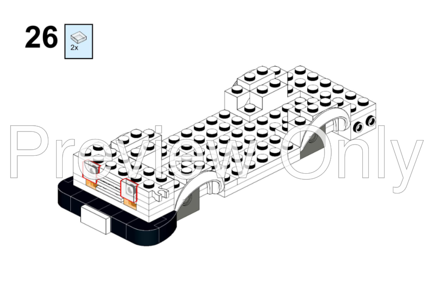 LEGO MOC USPS Priority Mail Truck by BlockMOCs | Rebrickable - Build ...