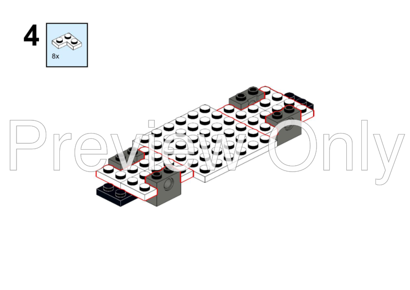 LEGO MOC USPS Priority Mail Truck by BlockMOCs | Rebrickable - Build ...