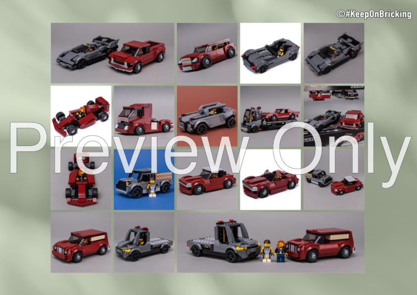 LEGO MOC 76903 JDM Car by Keep On Bricking | Rebrickable - Build with LEGO