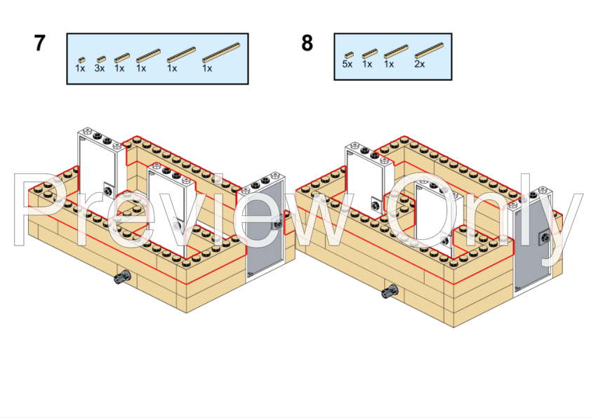 LEGO MOC Gas Station Modular by Legodudelol9a | Rebrickable - Build ...