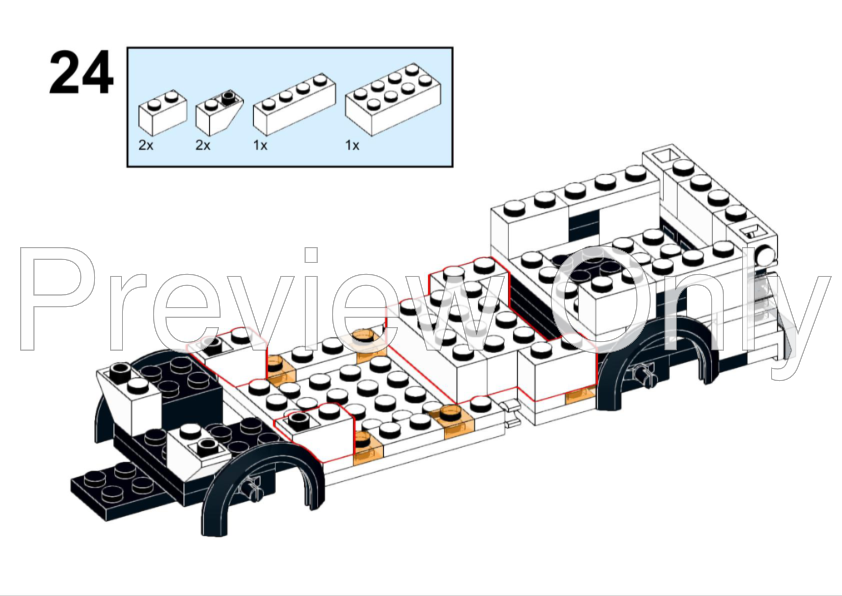 LEGO MOC Isuzu F Series 20t Rotator by NoriBricks | Rebrickable - Build ...