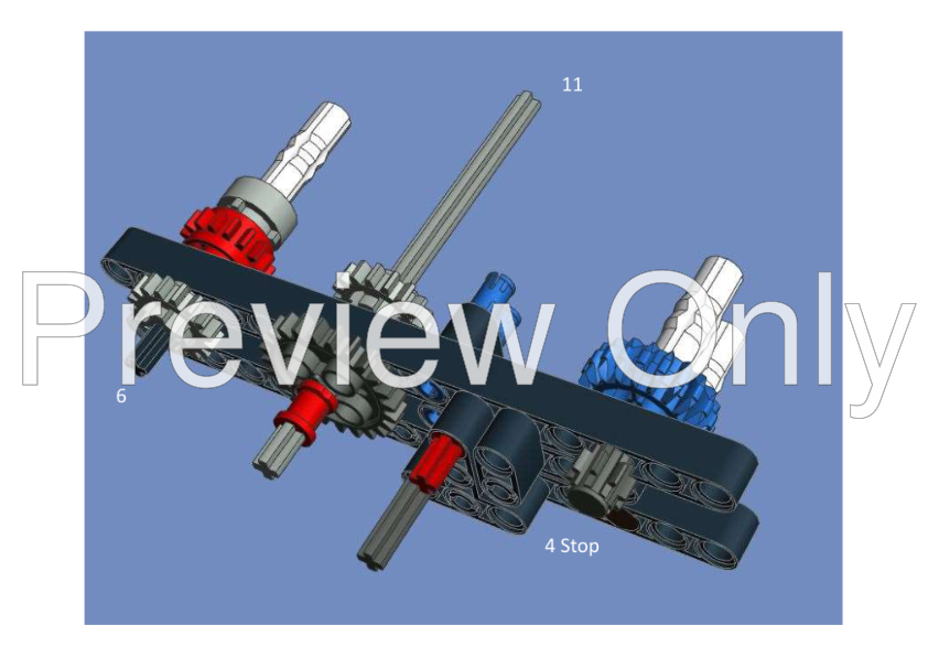 Lego Moc 16 Speed Sequential Gearbox By Re44 Rebrickable Build With