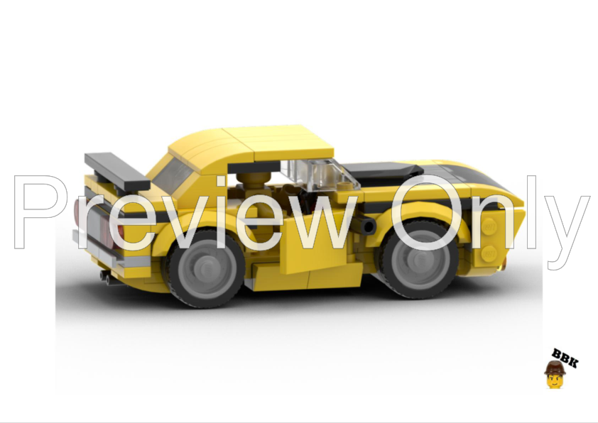 LEGO MOC Dodge Challenger 1970 SR-T Stud6 by billyballokarlo ...