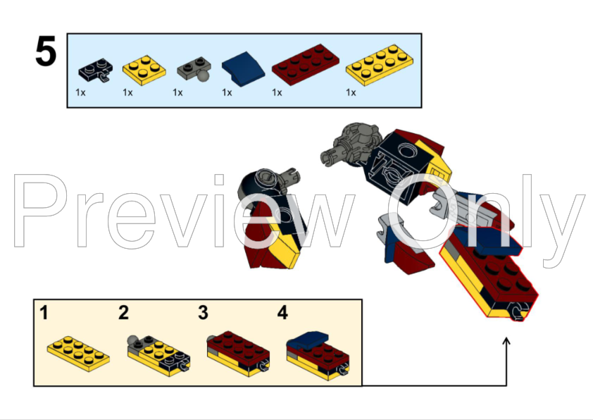 LEGO MOC Ichthyosaurus-Alternative (Set 31102) by lcreatures ...