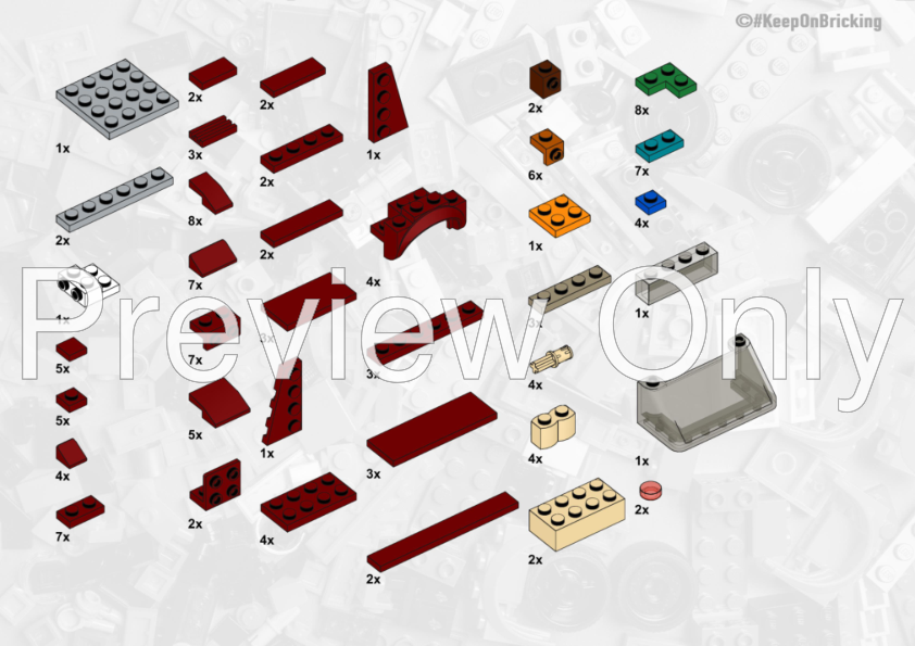 LEGO MOC 76903 C3 10IN1 by Keep On Bricking | Rebrickable - Build with LEGO